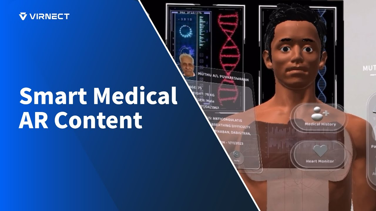 Case Study: AR Content for Medical Education – VIRNECT-XR